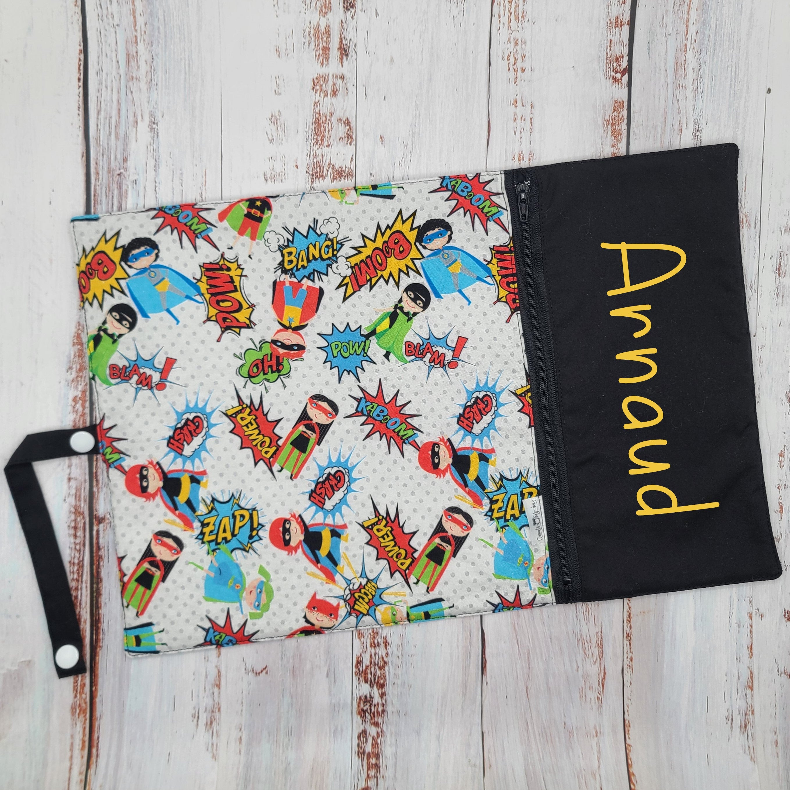 Napperon personnalise (Couleur d'impression au choix) - Mini Superhéro ...